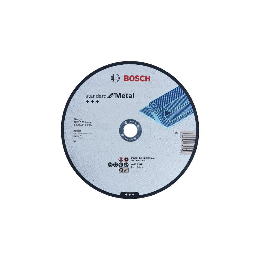 BOSCH REZ.PL.STANDARD 230x1,9x22 A60 - ROBERT BOSCH | Ecomex DOO Čačak